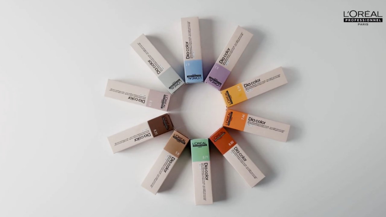 Dia Color de L’Oréal Professionnel, une coloration alcaline demi ...